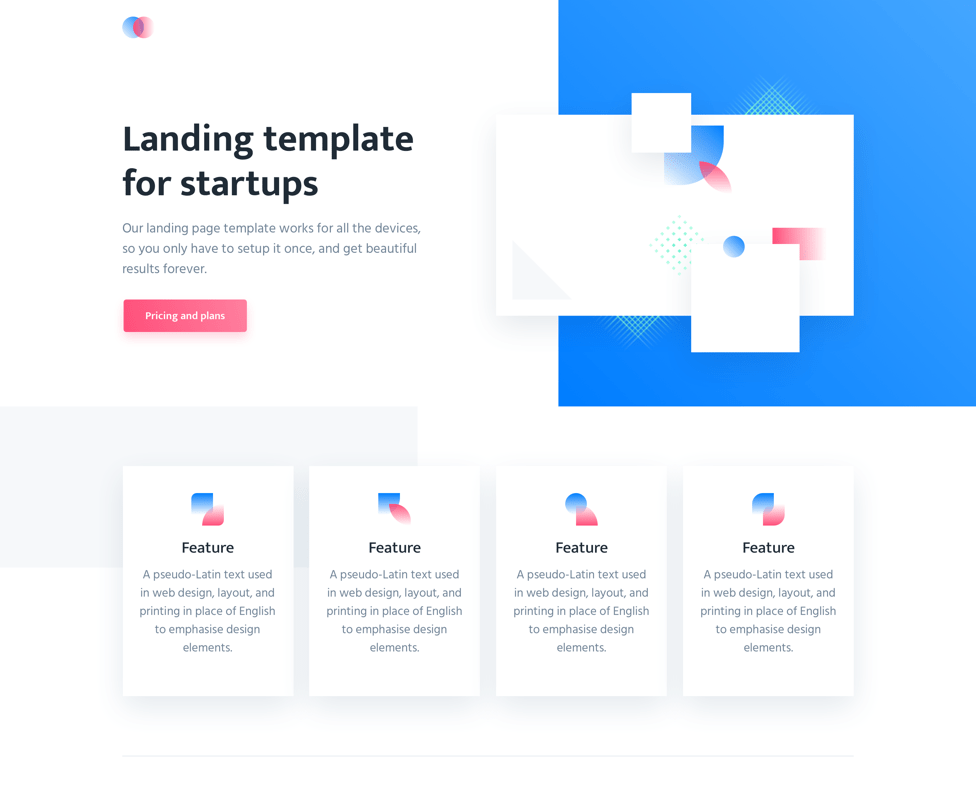 Landing Page Templates for Startups - VPS Report